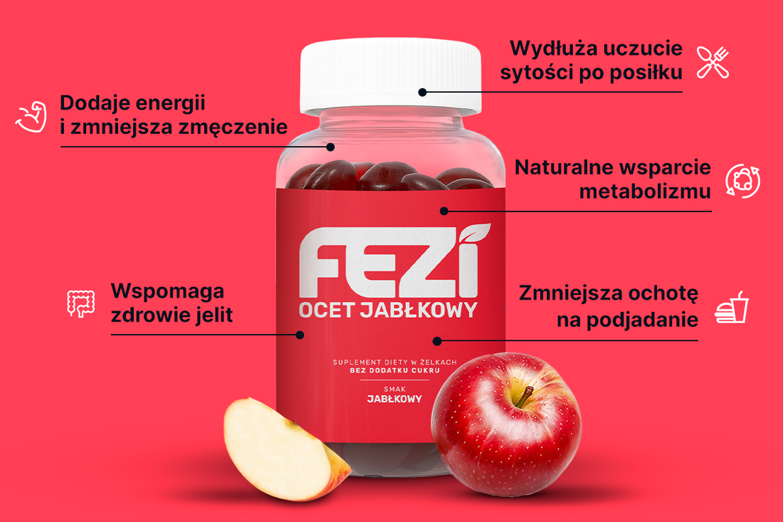 FEZI Ocet Jabłkowy – FEZI Żelki Suplementy