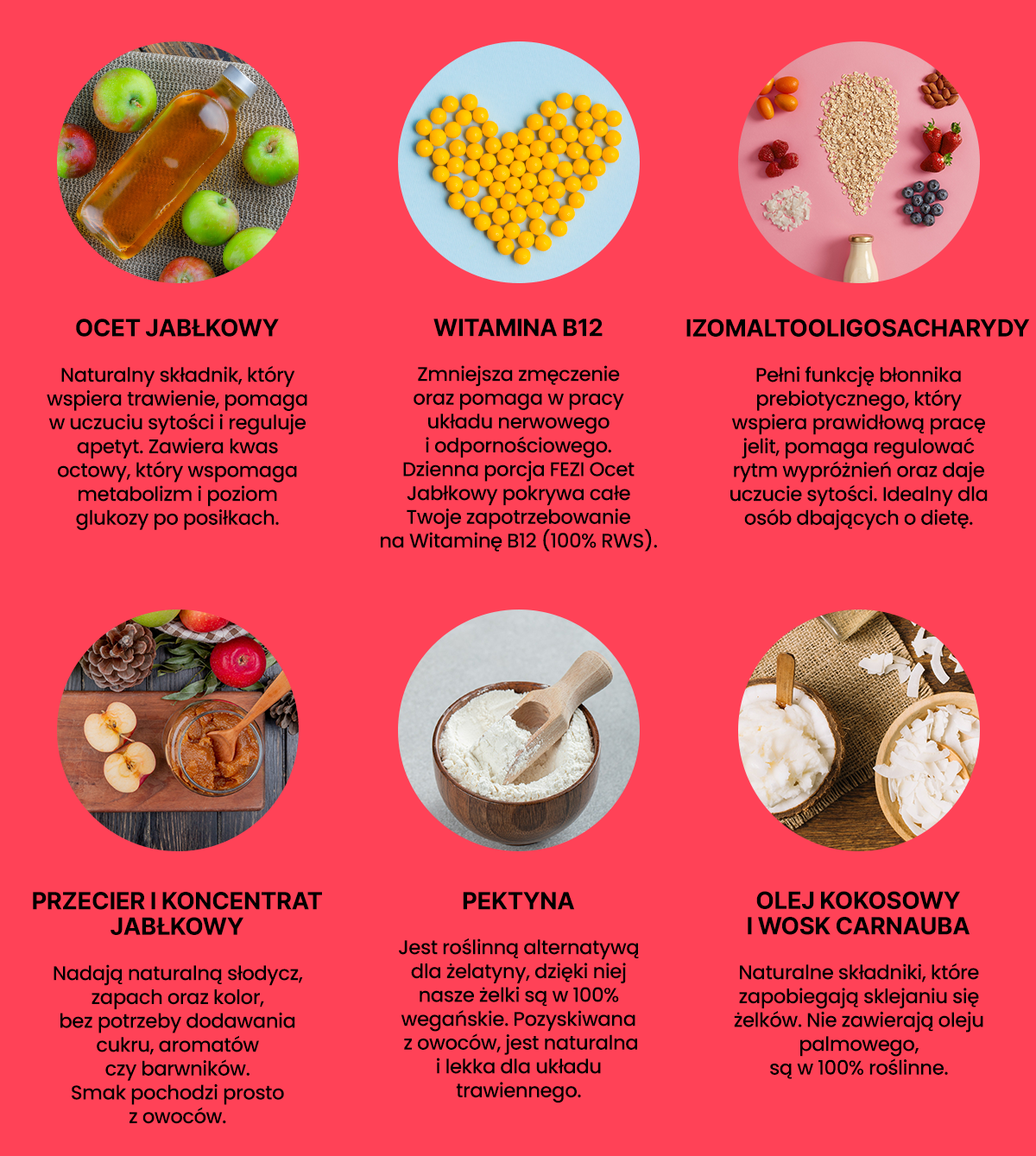 FEZI Ocet Jabłkowy – FEZI Żelki Suplementy